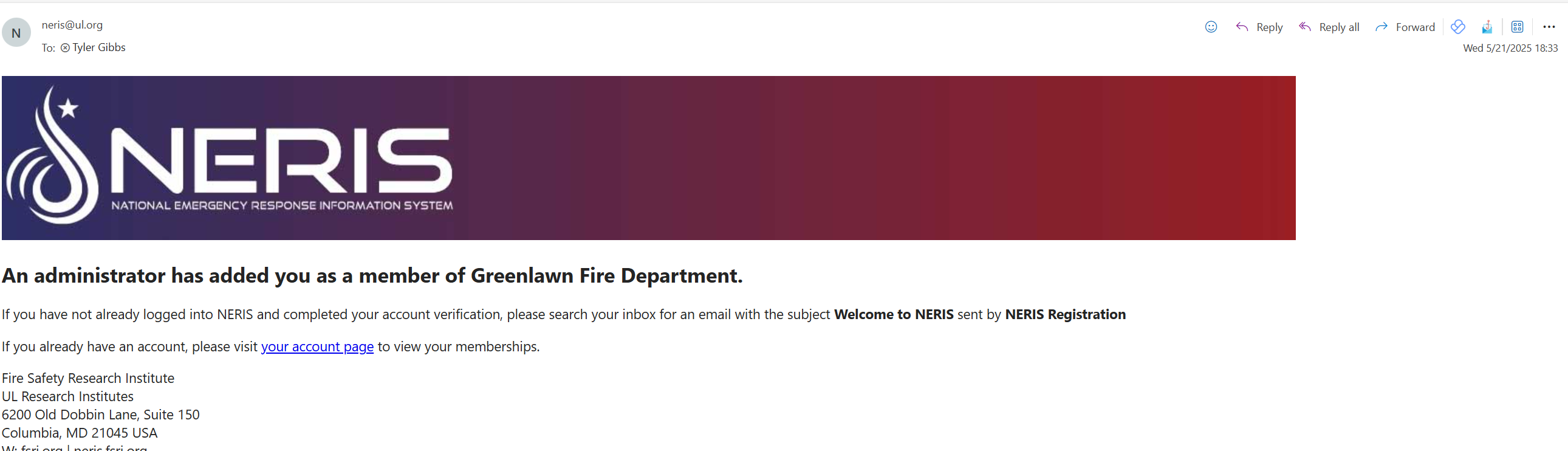 Register Your Department With NERIS – Alpine Software