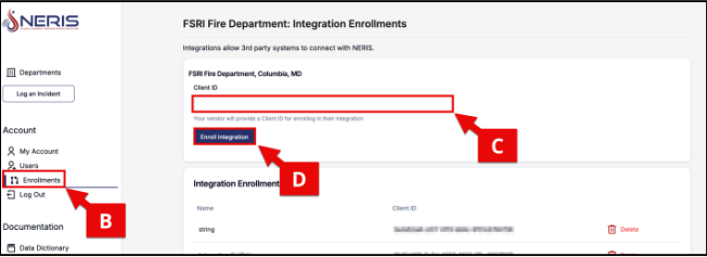 2. Enroll Alpine as your NERIS Vendor – Alpine Software