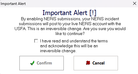 4. RedAlert NERIS Go Live Process – Alpine Software