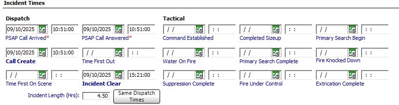 3a. Dispatch Tab – Alpine Software